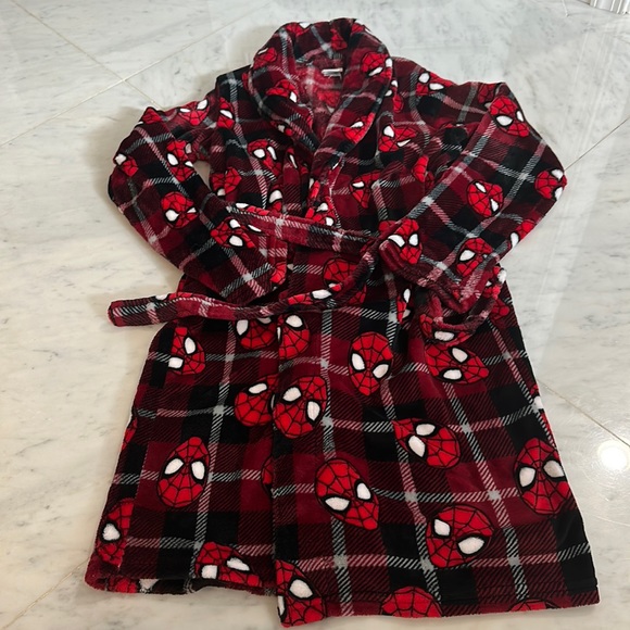 Marvel | Pajamas | Marvel Plush Spiderman Robe | Poshmark